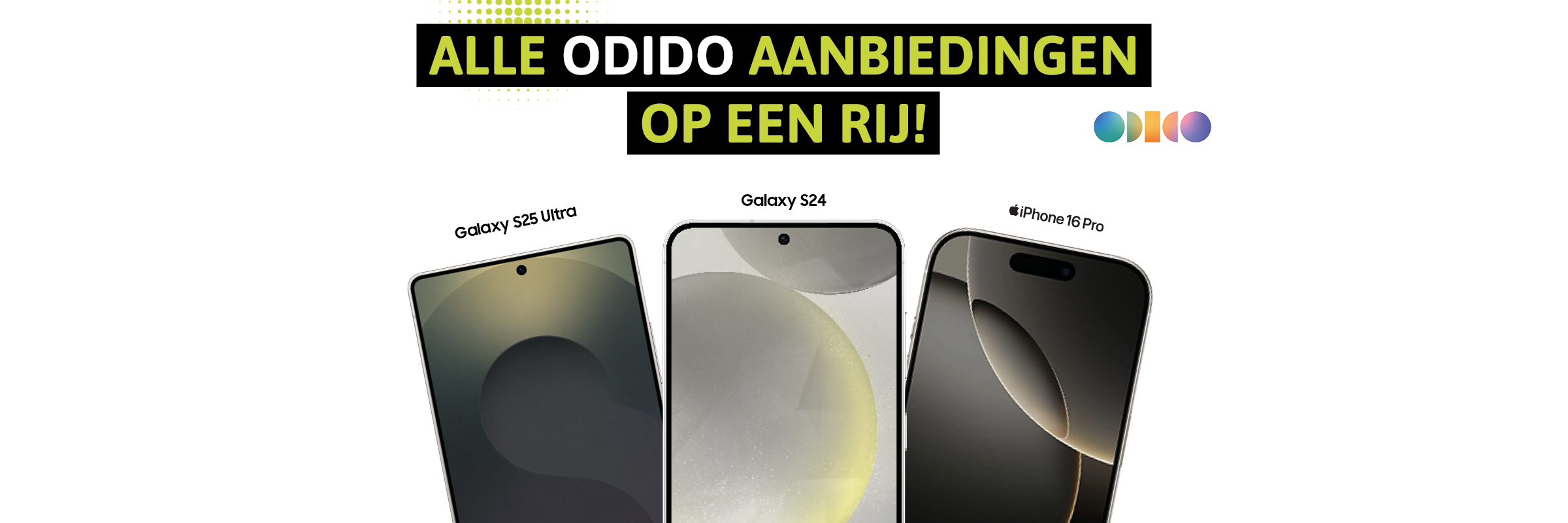 Odido aanbiedingen voordelige acties op Sim Only, Samsung of iPhone ...