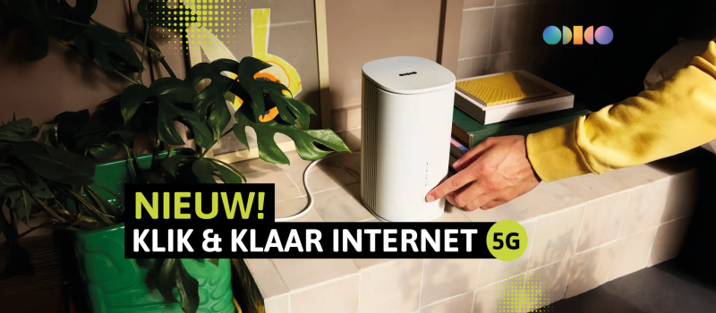 NIEUW: Odido introduceert Klik&Klaar Internet | https://www.welcombij.nl/