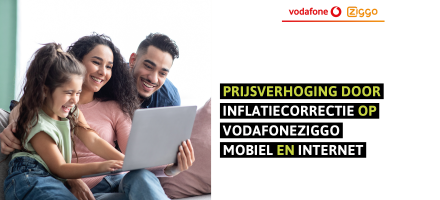 Vodafone-Ziggo prijsverhogingen inflatiecorrectie 2024 | Welcom bij