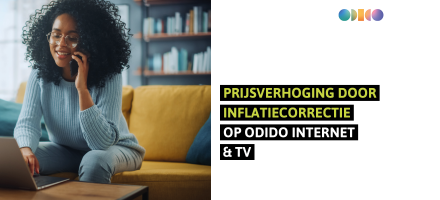 Odido Mobiel, Internet en TV prijsverhoging door inflatiecorrectie 2024 | https://www.welcombij.nl/
